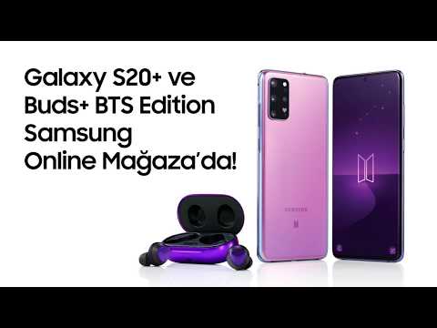 Galaxy S20+ BTS Edition Şimdi Samsung Online Mağaza'da!
