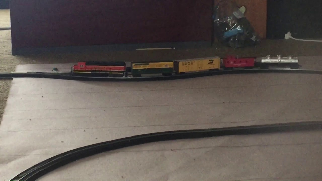 Train crash! HO scale - YouTube