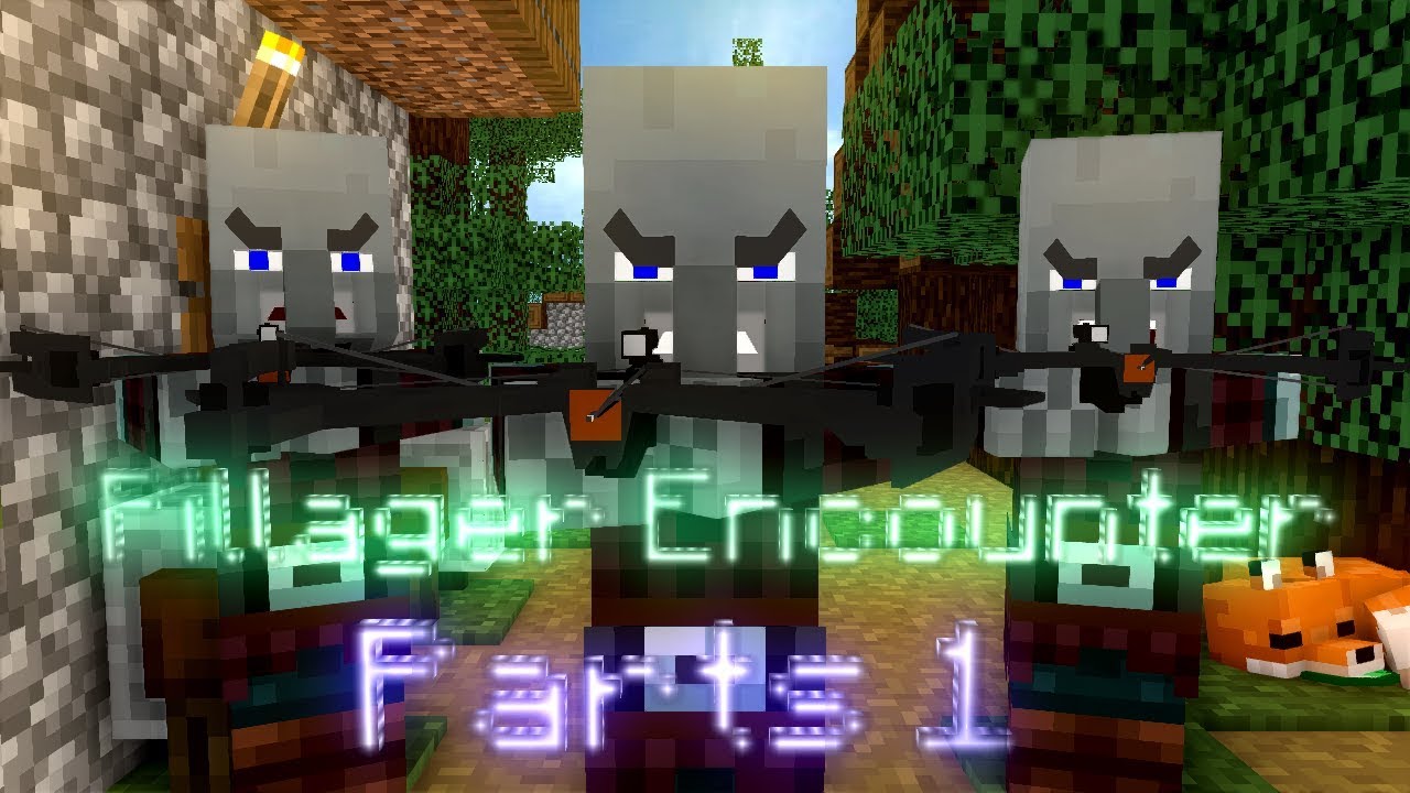Pillager Encounter - Minecraft Animation - Part 1/5 - Sir Mickeycraft ...