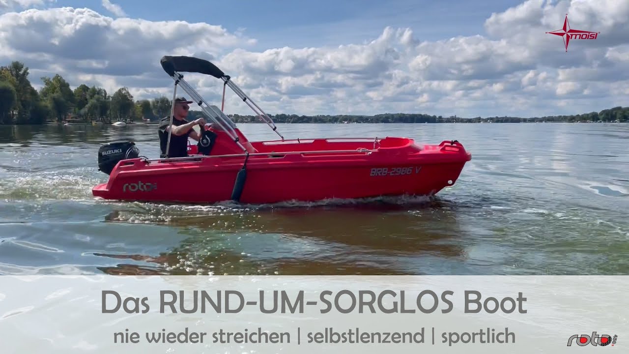 Das kleine Motorboot mit großem FUN - ROTO 450s Family | Probefahrt an ...