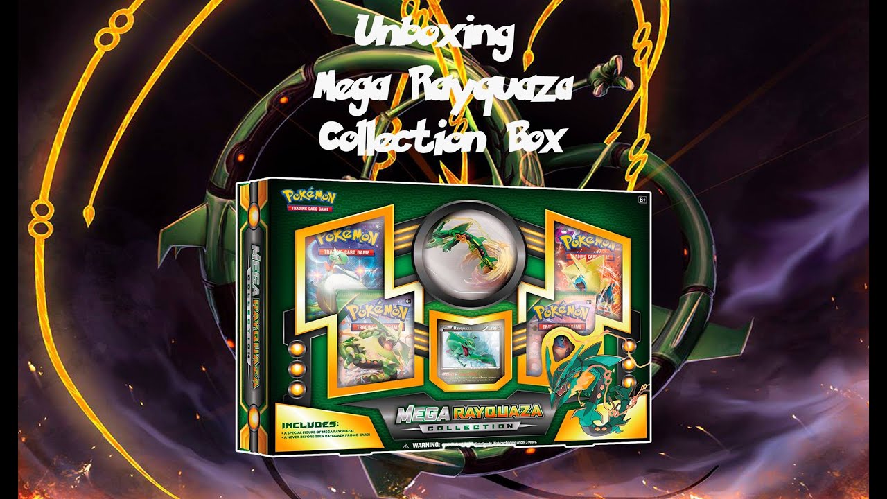Apertura M Rayquaza Figure Collection Box - YouTube