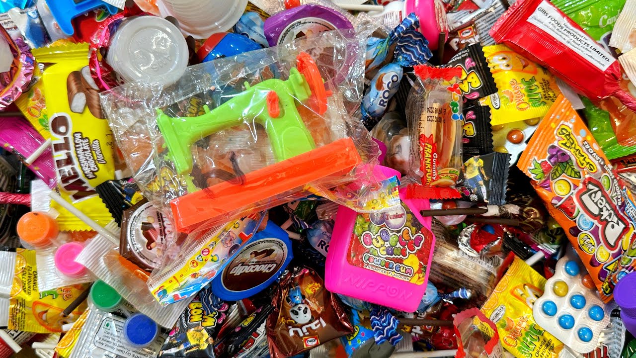 Relaxing Video | Yummy Rainbow CHOCO RUSH Candies,Chocolates and ...