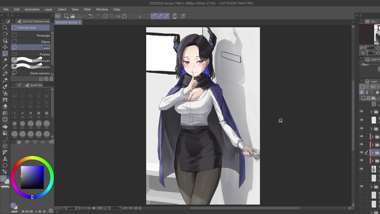 [Live Drawing] Drawing Nerissa - YouTube