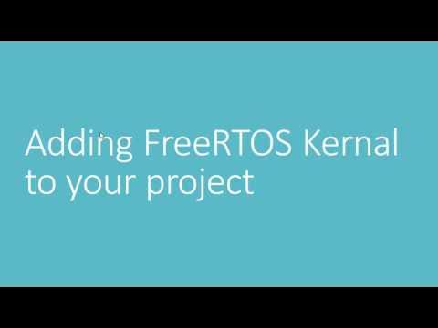 RTOS porting and Programming Lecture-2 : Adding FreeRTOS kernel to Atmel Studio project for ...