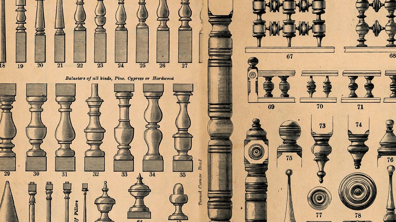 134 Year Old Catalogue of Architectural & Ornamental Wood Work - YouTube