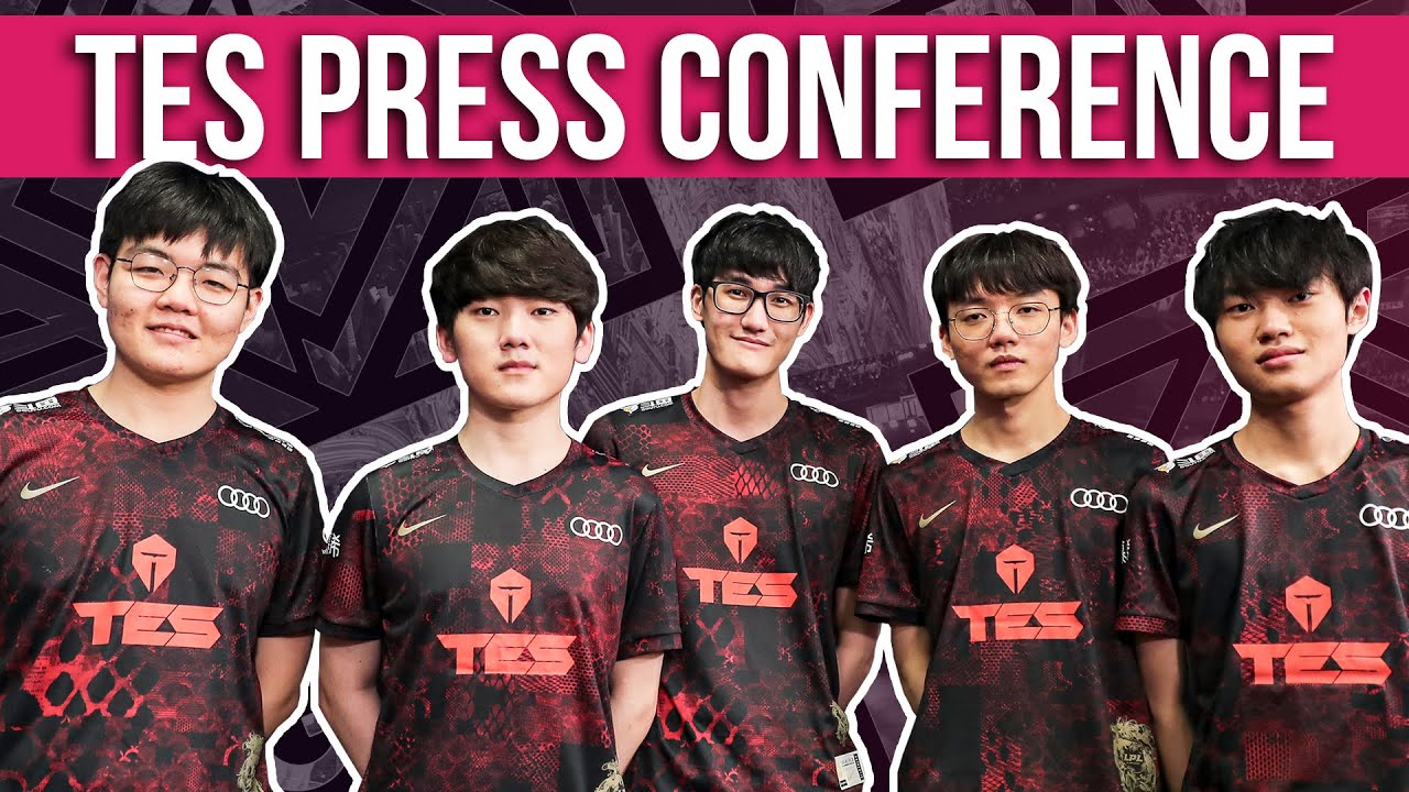 TES Press Conference - Worlds 2020 Quarterfinal - YouTube