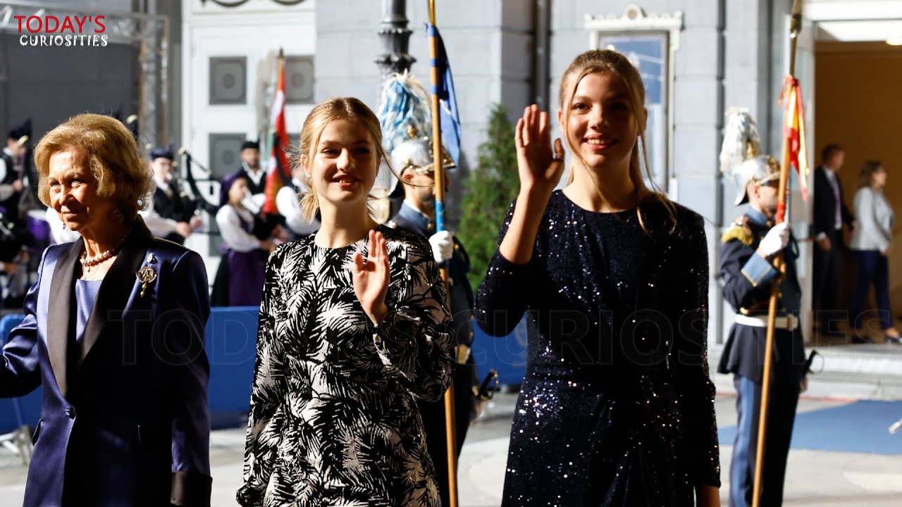 Princess Leonor envies her younger sister Sofia - YouTube