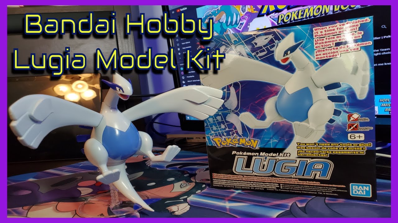 Lugia Model Kit by Bandai Hobby | Pokémon Unboxing and Set Up - YouTube