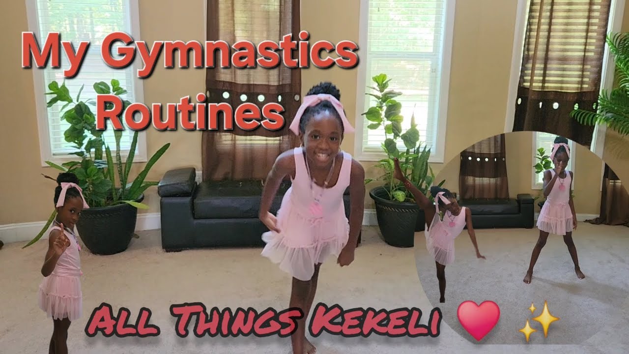 Check Out My Gymnastics Dance Routines | Gymnastics | Let's Dance | Two ...