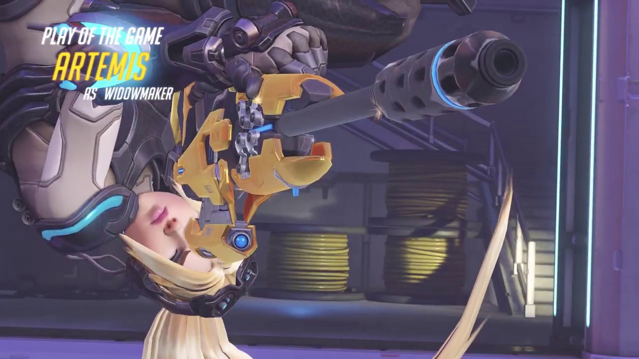 Overwatch Quick Play: Play Of The Game - Widowmaker - YouTube