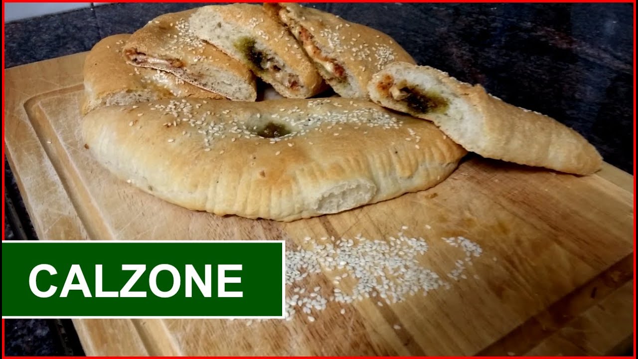 CALZONE Recipe - How To Make A Calzone! | Simply Food - YouTube