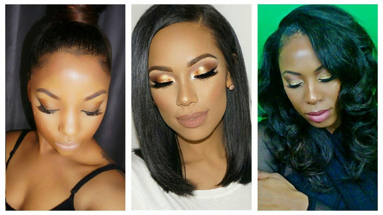 ️ LHHNY ERICA MENA INSPIRED GOLD BRONZE EYESHADOW TUT. + MAKEUP COLLAB ...