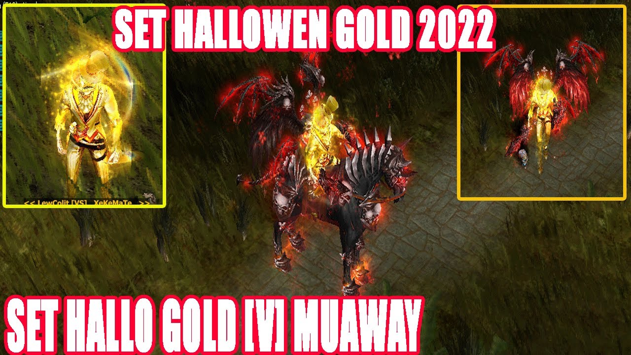 MuAwaY | SET HALLOWEN GOLD [V] 2022 - YouTube
