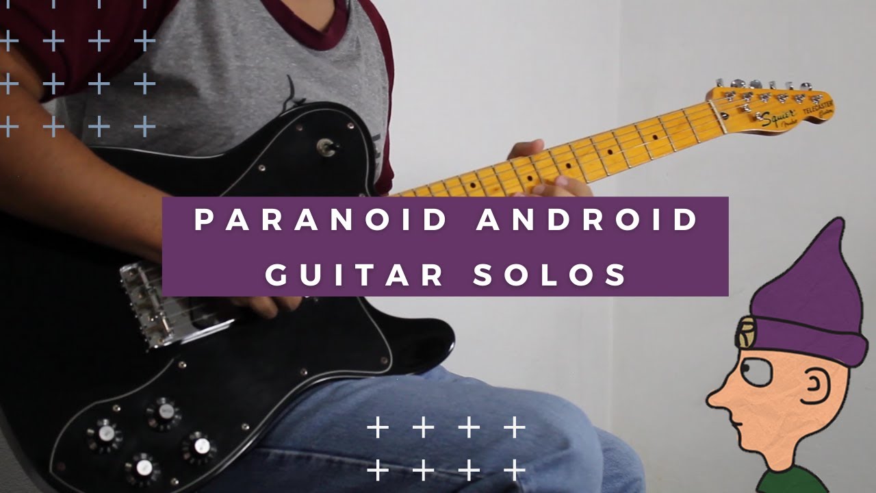 Radiohead - Paranoid Android Guitar Solo | Performed by Mario Hernández ...