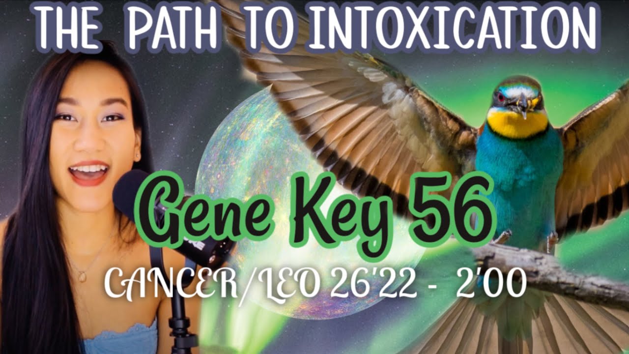 CANCER/LEO DESTINY GENE KEY 56 // GATE 56 HUMAN DESIGN - YouTube