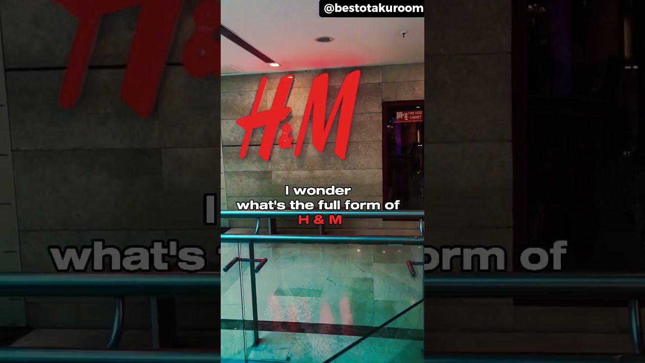 Full Form Of H M Brand YouTube Full Form Of H M Brand YouTube