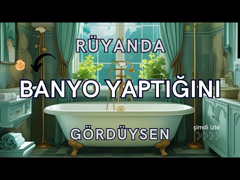 Rüyada Banyo Yapmak Ne Anlama Gelir