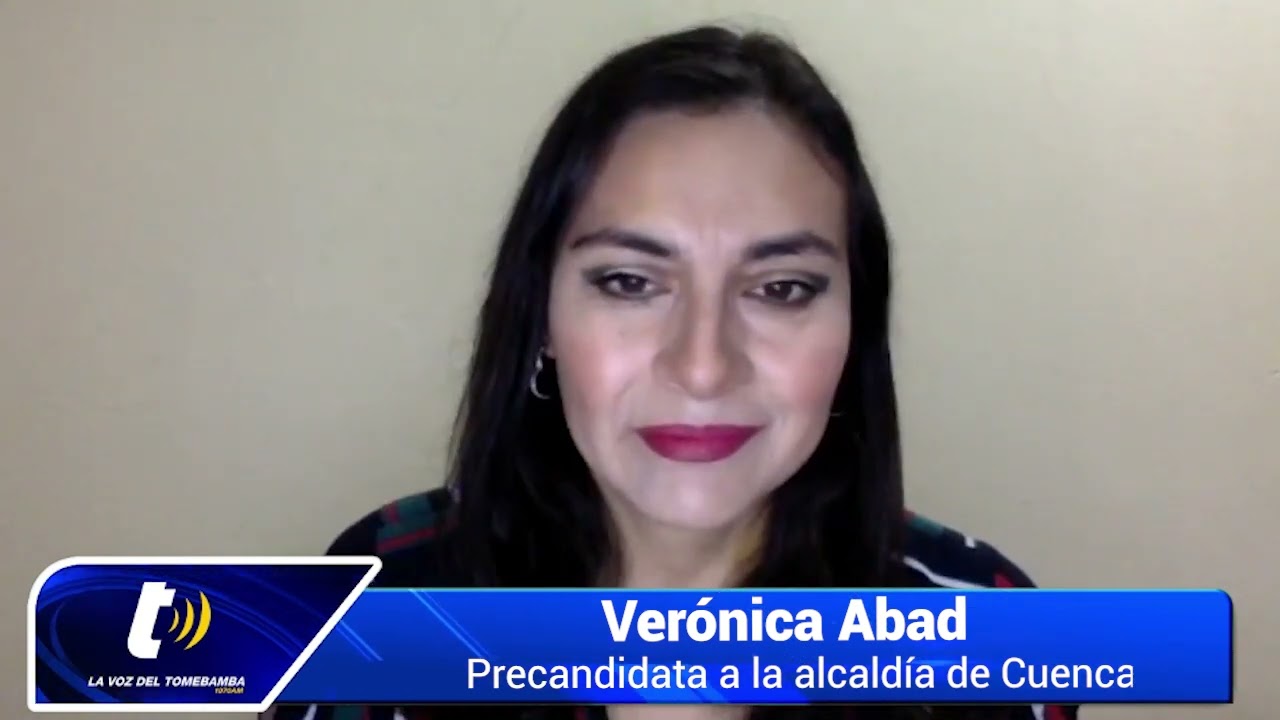 Verónica Abad, precandidata a la alcaldía de Cuenca, expresa sus ...