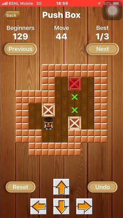 Push Box Game beginner 129 level - YouTube