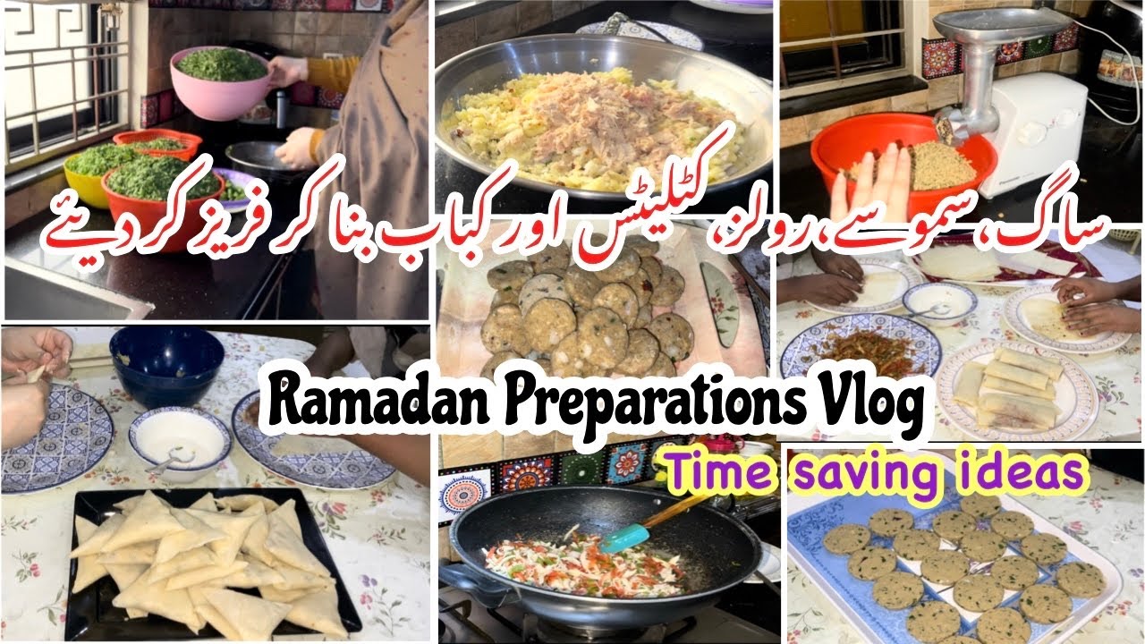 Pre Ramadan Preparations 2024|Meal Prep For Ramzan|Make,Freeze And Save ...