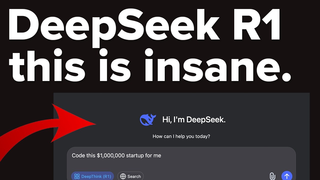 DeepSeek R1 is Insanely Good, Say Goodbye to OpenAI ChatGPT - YouTube