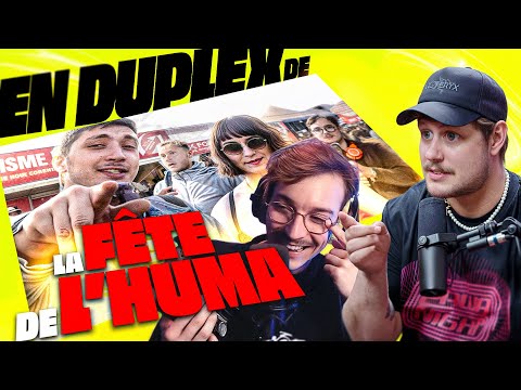 Ils ont RETOURNÉ la FÊTE de L'HUMA... (react au VLOG d'Ilies et Mouffette)