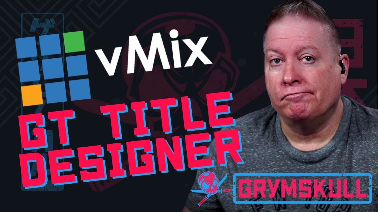 How do Pages work in vMix's GT Title Designer (Pro Series) - YouTube