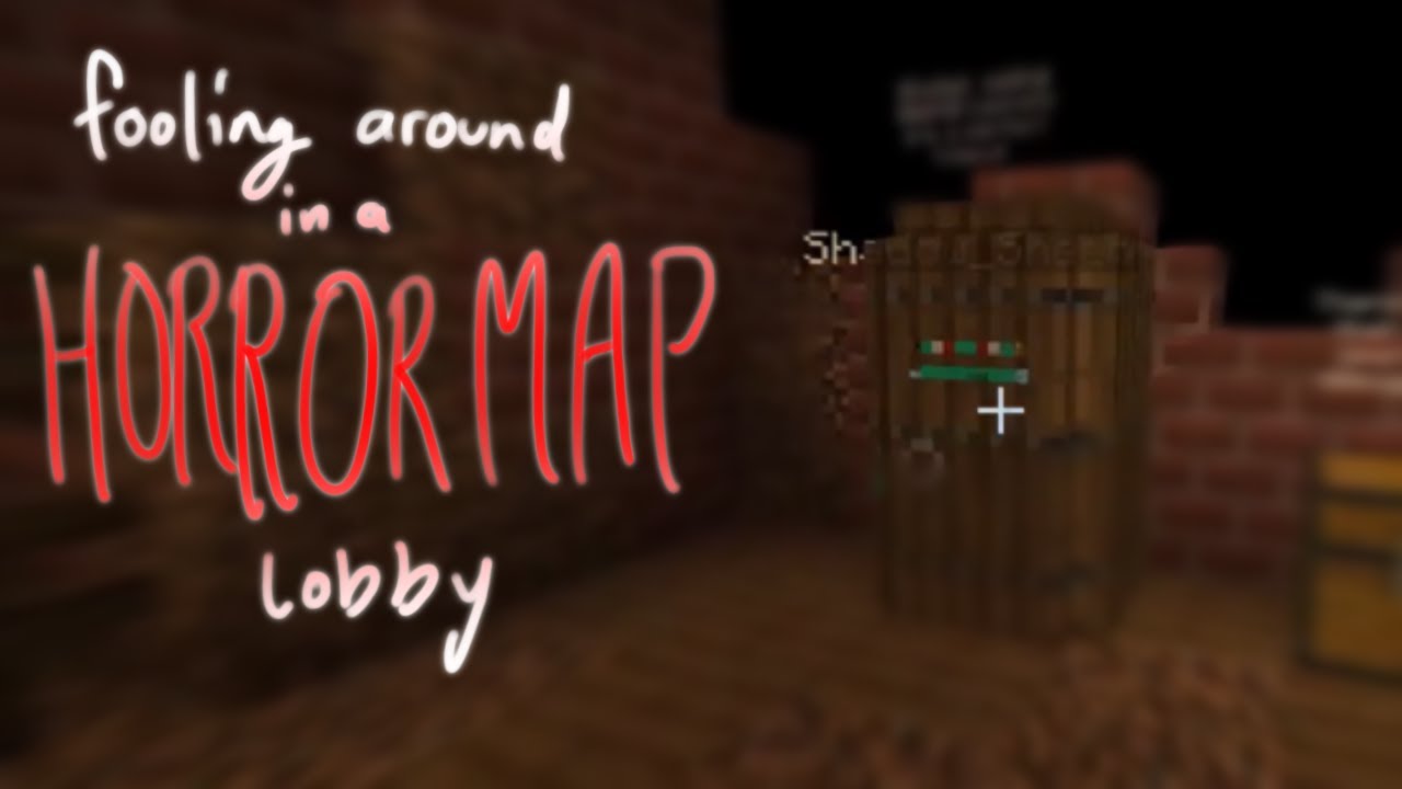Fooling around in a horror map lobby for 5 minutes - YouTube