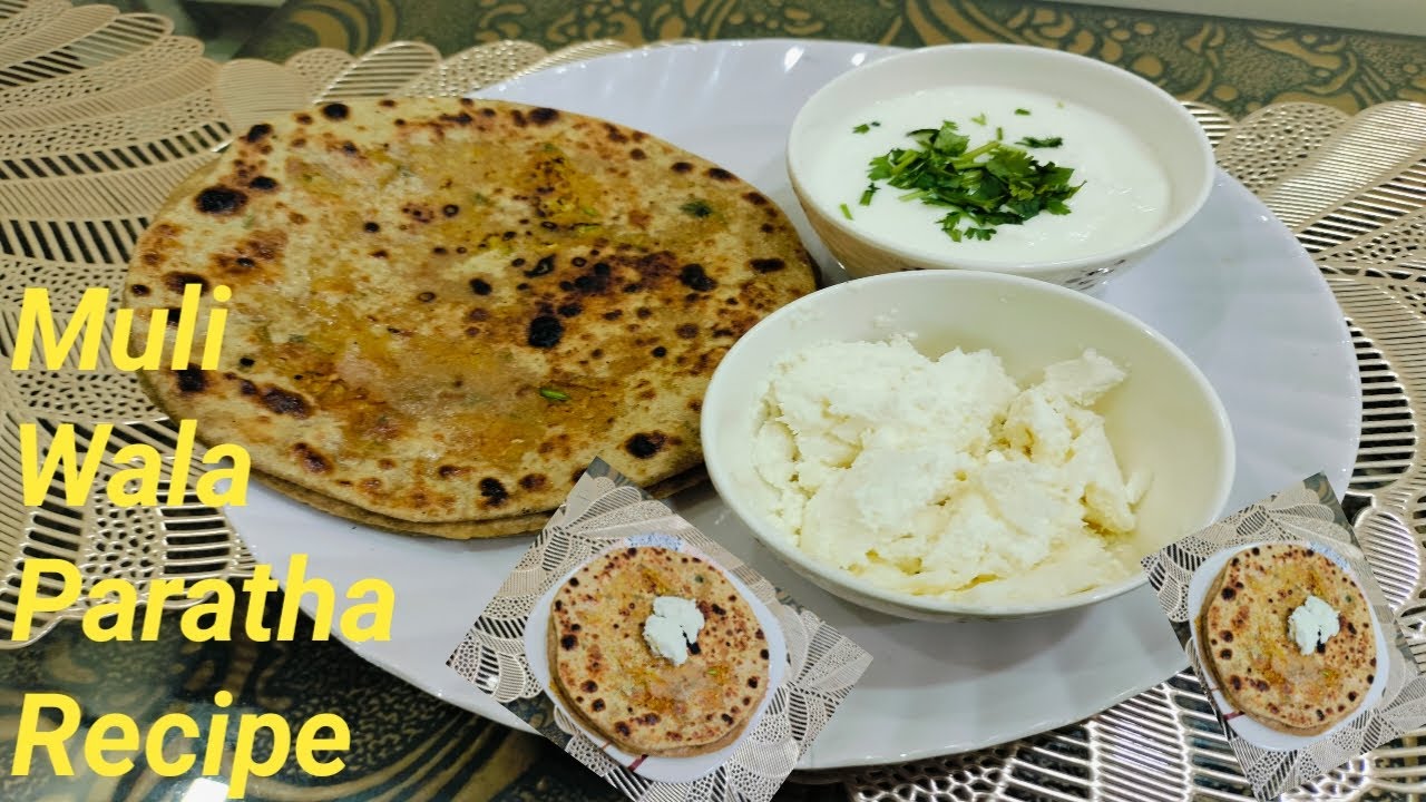 Mooli Paratha | Mooli Wala Paratha | Mooli Paratha Easy Style Recipe ...