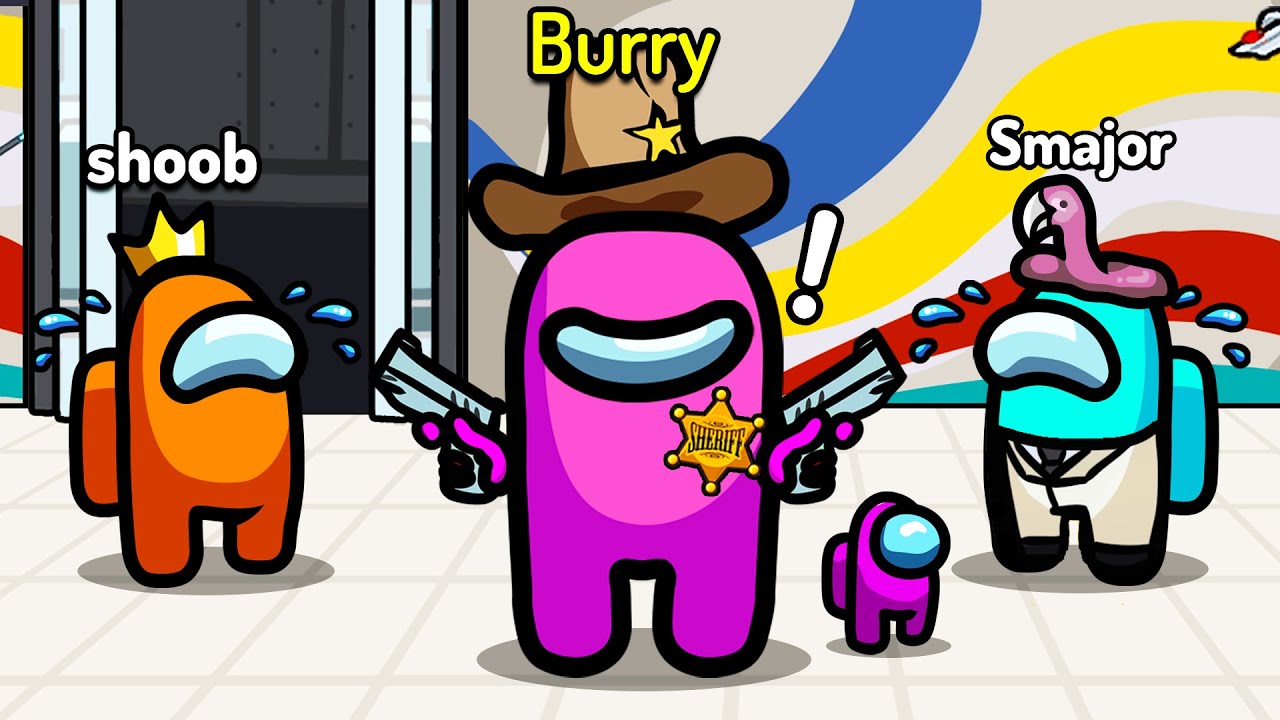 I HAVE THE POWER | Among Us Sheriff Mod w/ Friends - YouTube