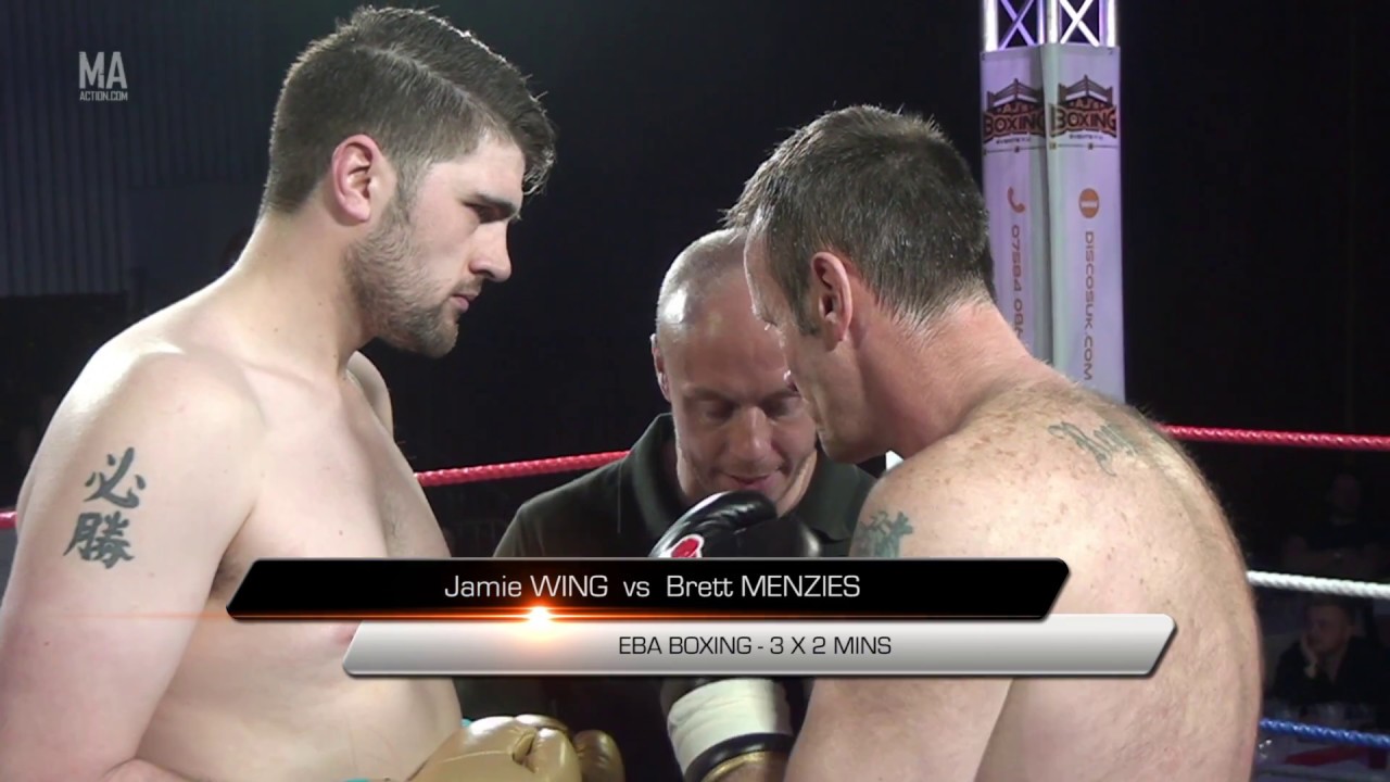 EBA VS LEGENDS APRIL 2017 - Brett Menzies vs Jamie Wing - YouTube