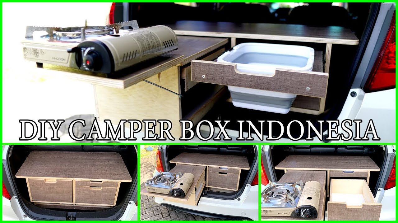 [ DIY ] MEMBUAT CAMPER BOX - CAMPER VAN INDONESIA - YouTube