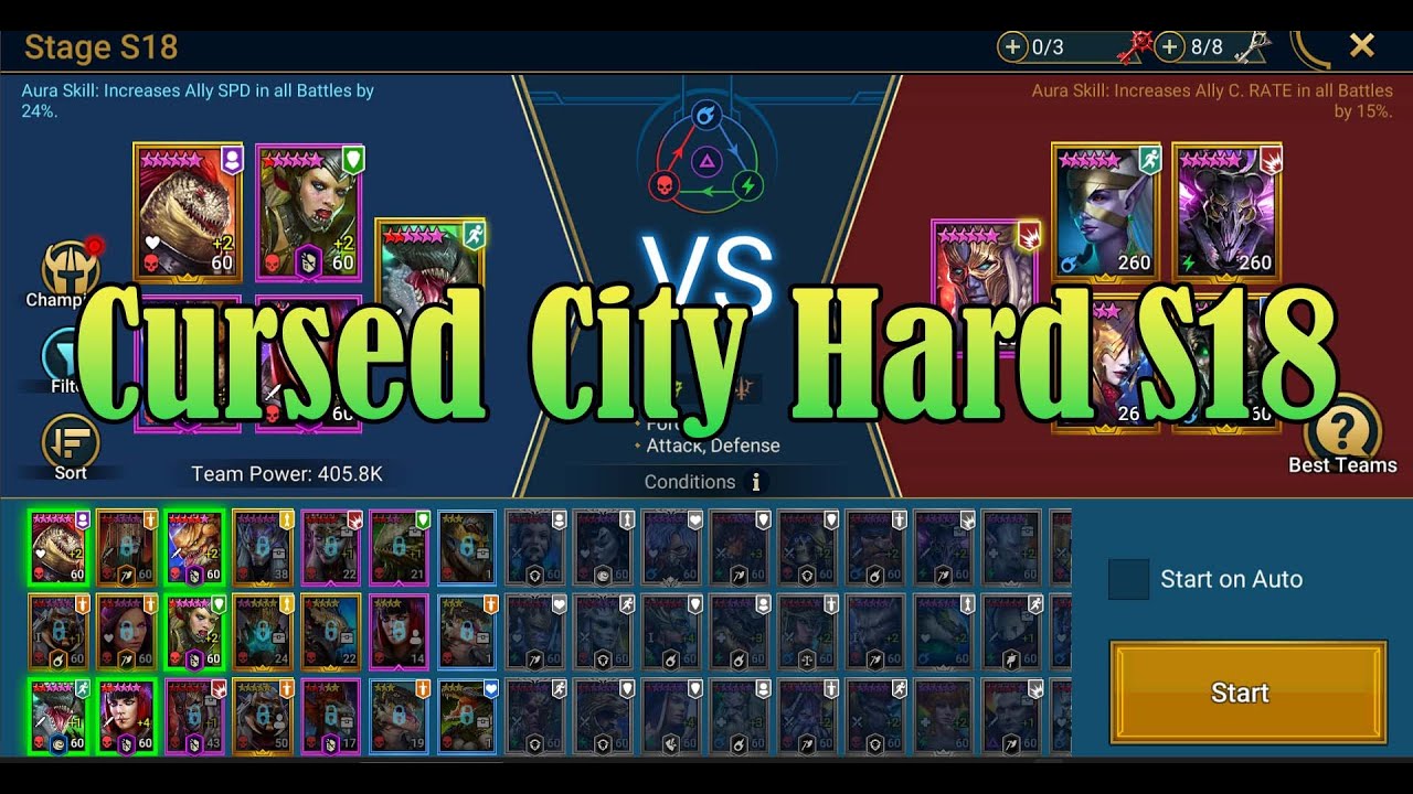 Cursed City Hard S18 [Raid: Shadow Legends] - YouTube