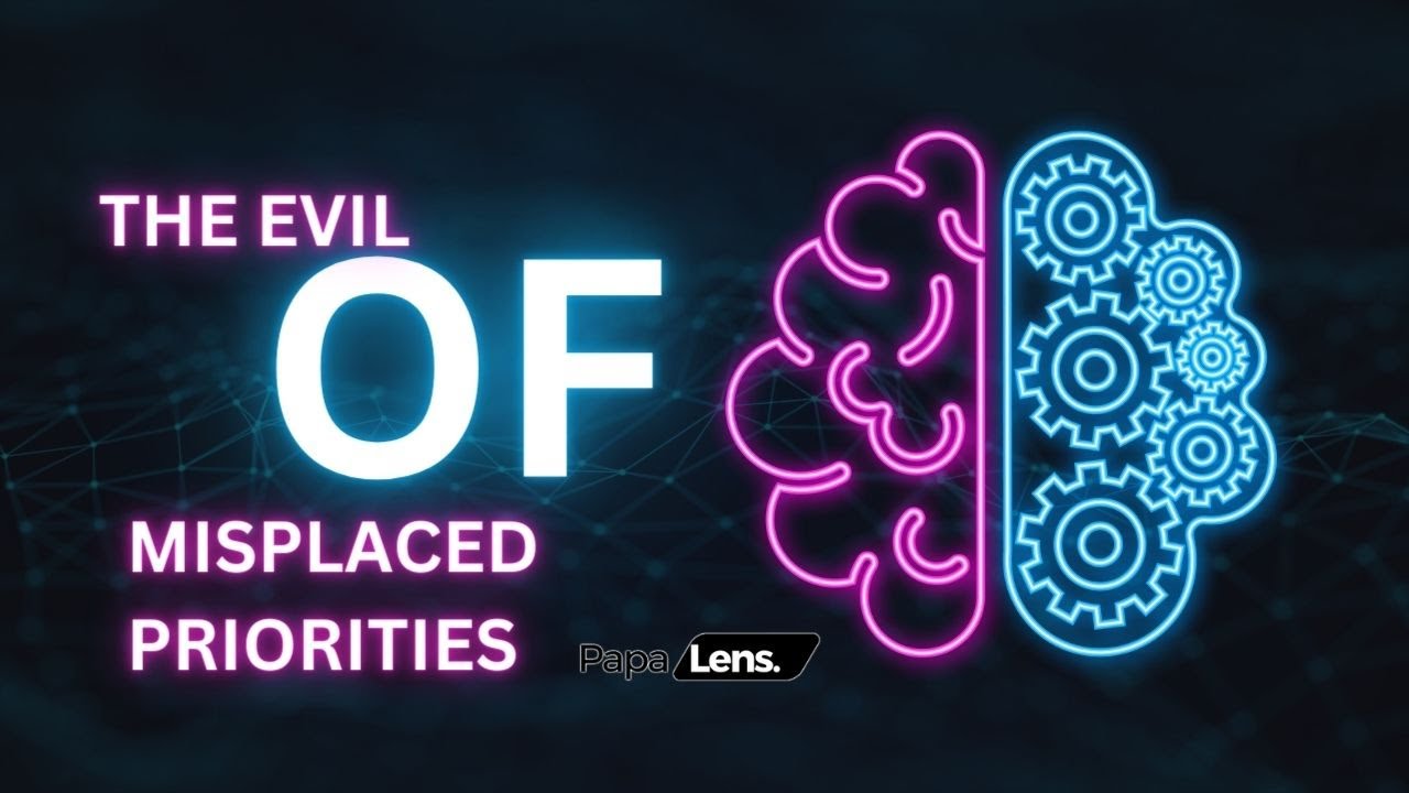 The Evil of Misplaced Priorities Investing in Destruction Instead of ...