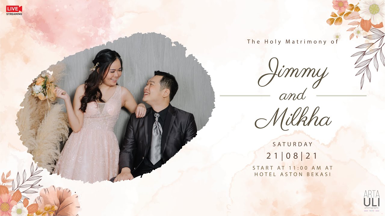 Live Streaming | Jimmy Susanto Yoewono & Milkha Meliana - YouTube