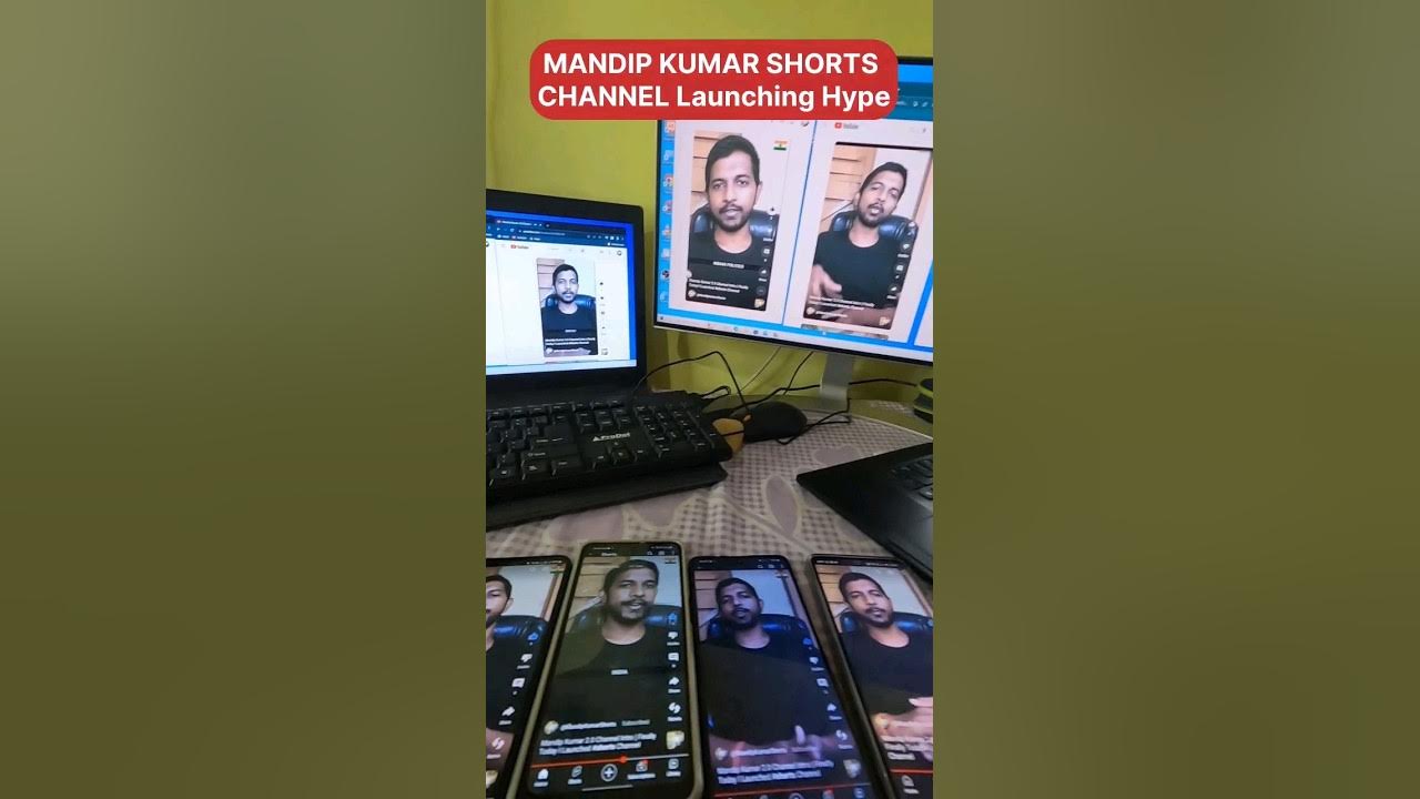 Mandip Kumar Launched His Shorts Channel #shorts #mandipkumar - YouTube