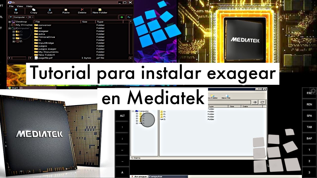 Tutorial de cómo instalar exagear en Mediatek - YouTube