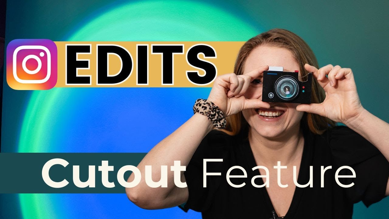 EDITS CUTOUT FEATURE | How to Remove the Background of Videos and ADD ...