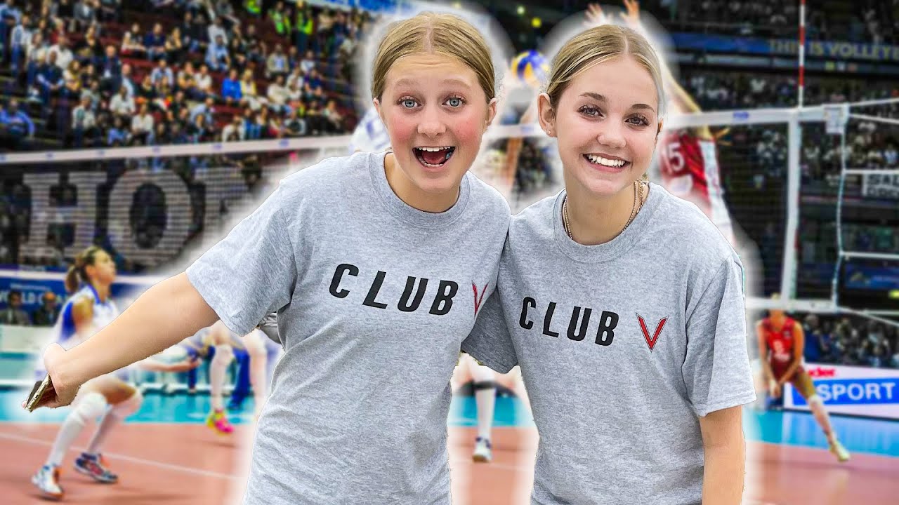 Her FIRST VOLLEYBALL TOURNAMENT!! - YouTube