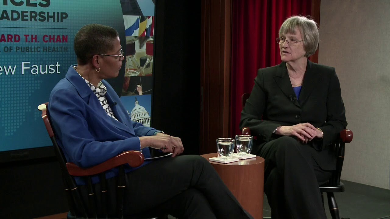 A Conversation with Drew Faust on Leadership - YouTube