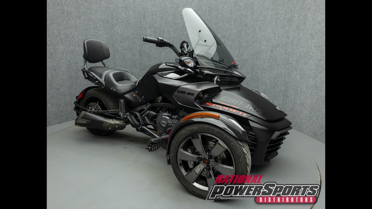 2016 CAN-AM SPYDER F3S SE6 SPECIAL SERIES TRIKE W/ABS - National ...