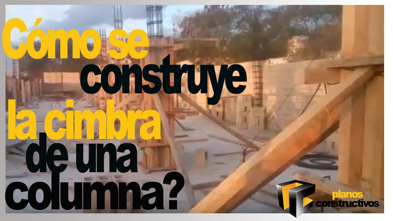 Cimbra en columnas - YouTube