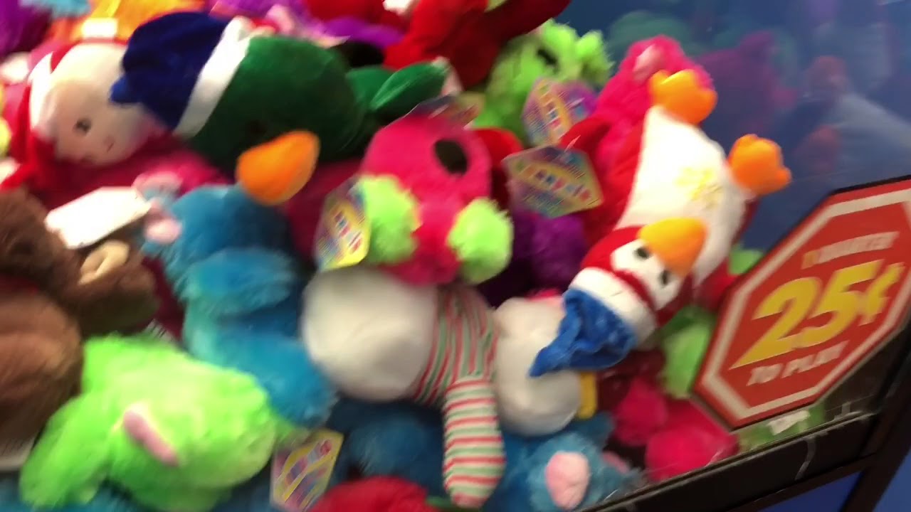 What Can I Win From A Walmart Claw Machine? - YouTube