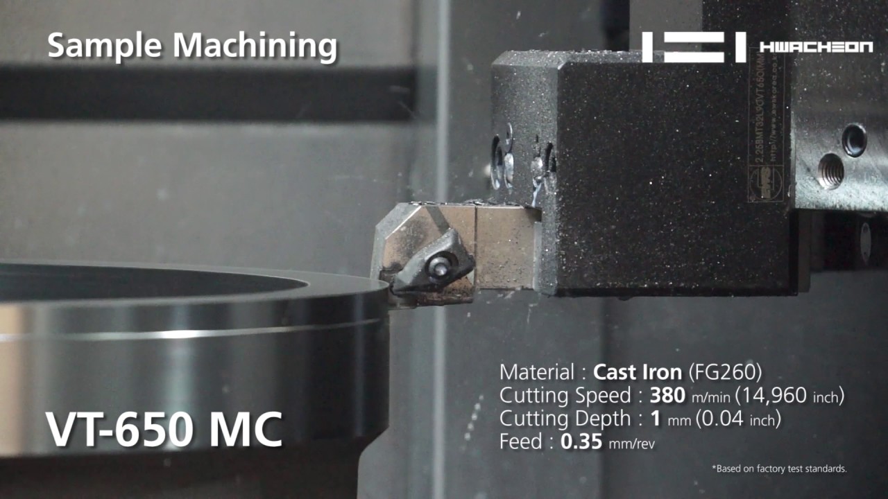 VT-650 | Drum | CNC Lathe | Turning Center | Machine Working - YouTube