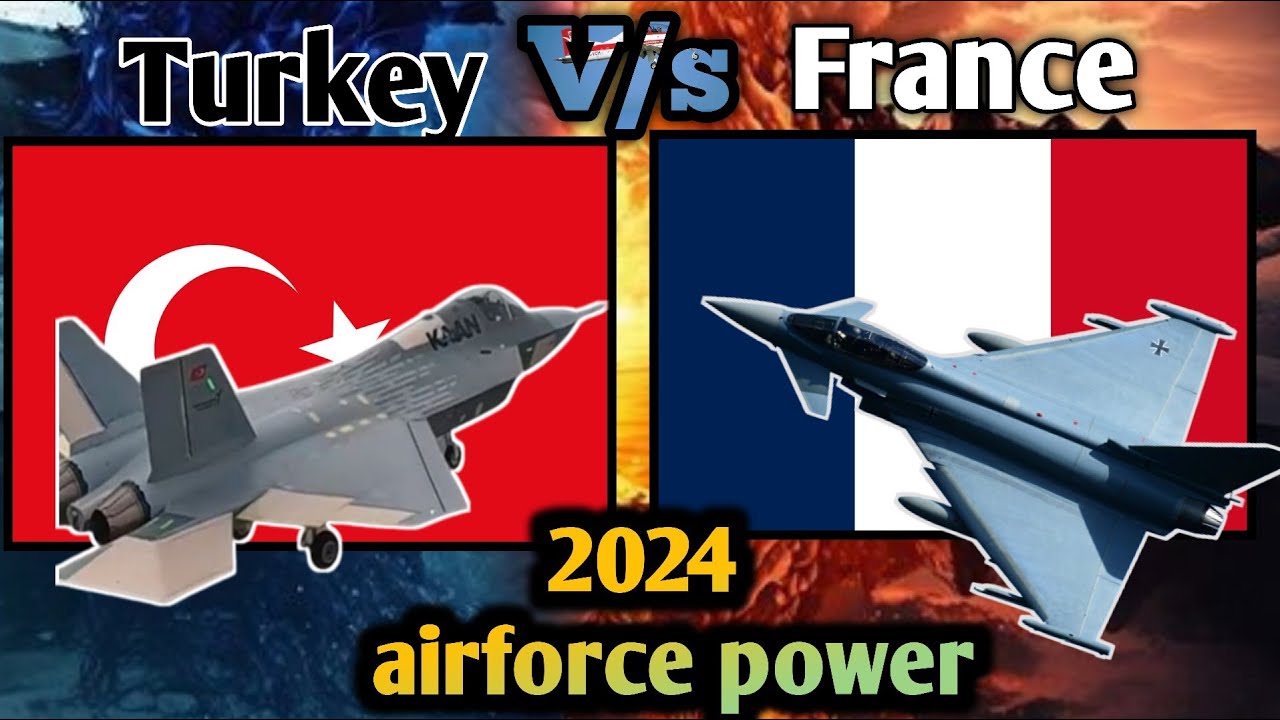 Turkey vs France airforce power comparison 2024 | France vs turkey ...