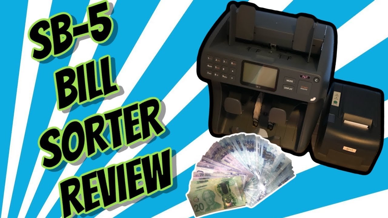 How We Sort Thousands of Dollars in Bills - Bill Sorter/Counter Review ...