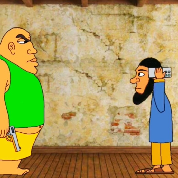 The most dangerous gang kidnapped Taher and Hayawi #funny #animation ...