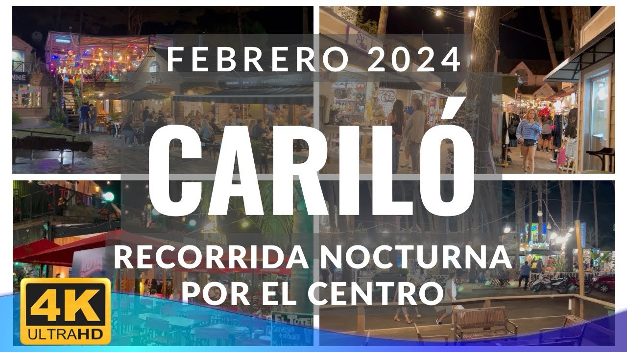 CARILO RECORRIENDO EL CENTRO 🌊🏖️☀️ Costa Atlántica Argentina - YouTube