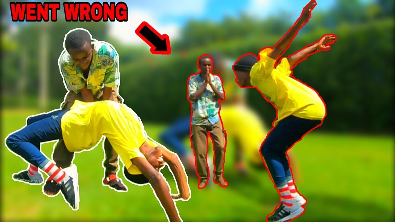 TEACHING MY FRIEND HOW TO BACKFLIP STEP BY STEP - YouTube