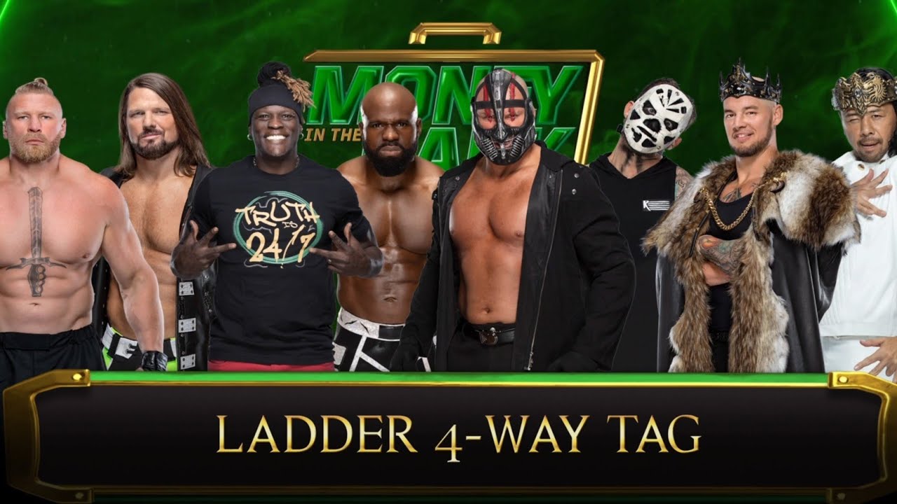 WWE 2K22 (PS5) | Ladder 4 way tag | 8 Members Ladder Tag | 4 Teams Tag ...